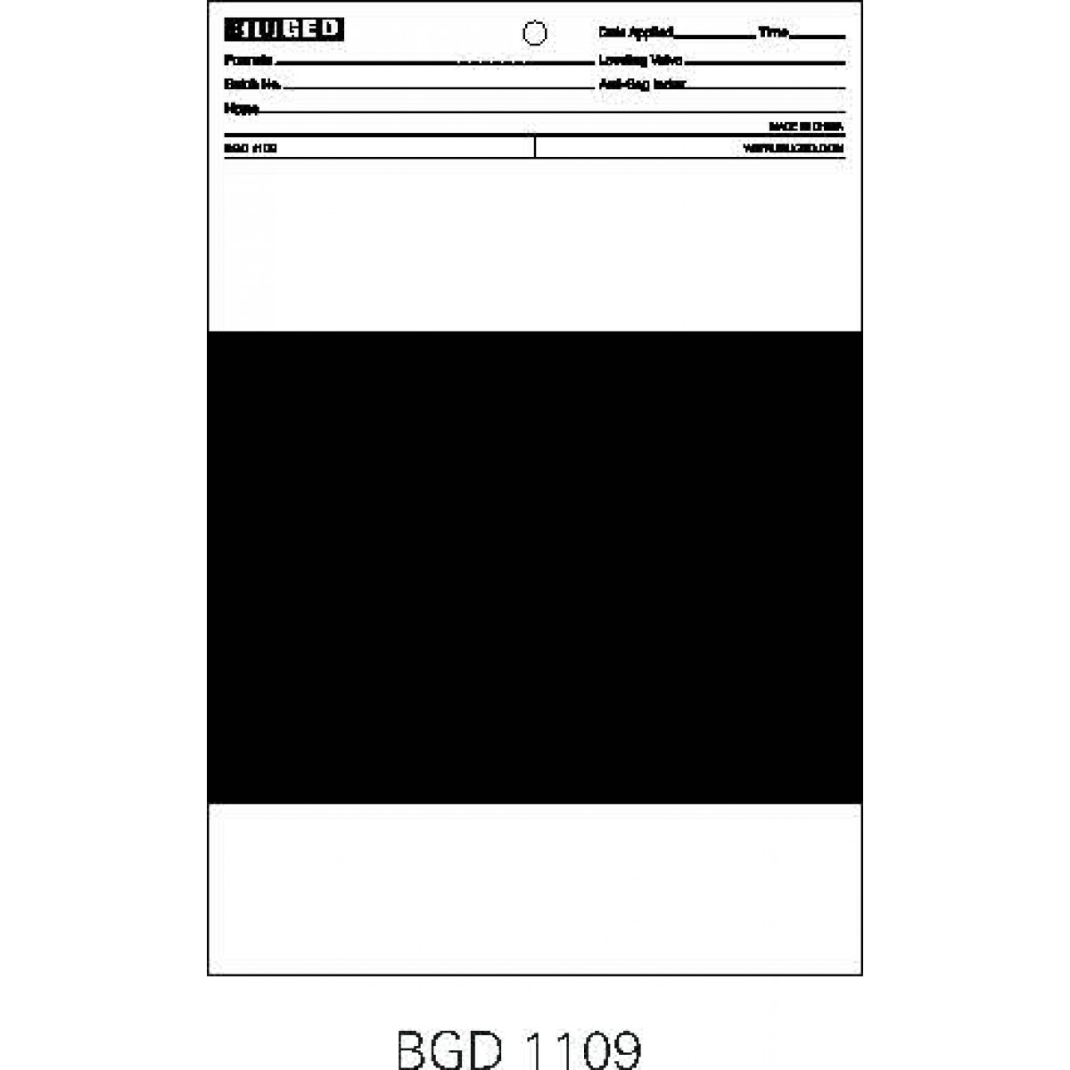 Sag and Leveling Test Charts - Test Panels - Opacity/Spread Rate Charts ...