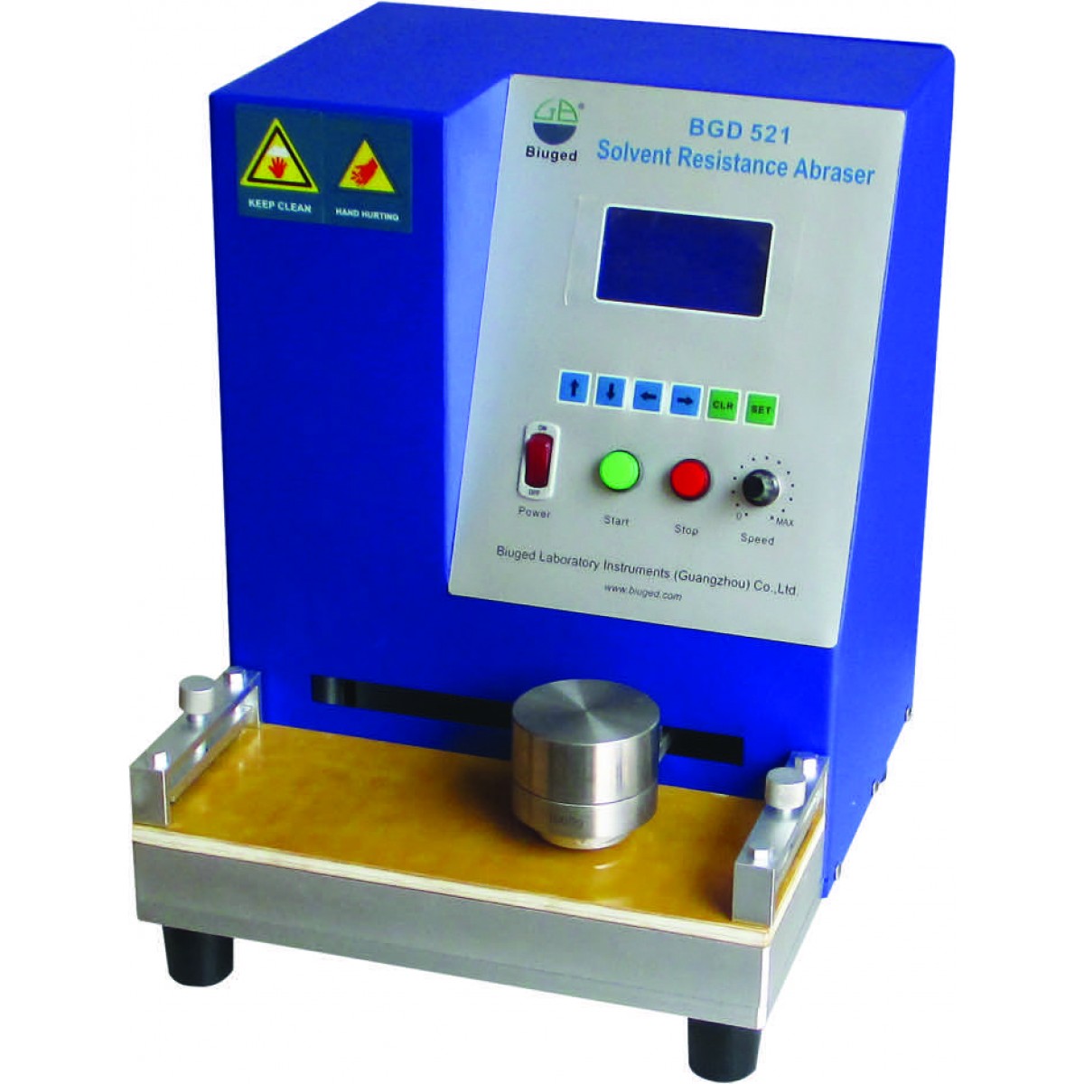 Solvent Rub Resistance Tester - SprayQuick Systems