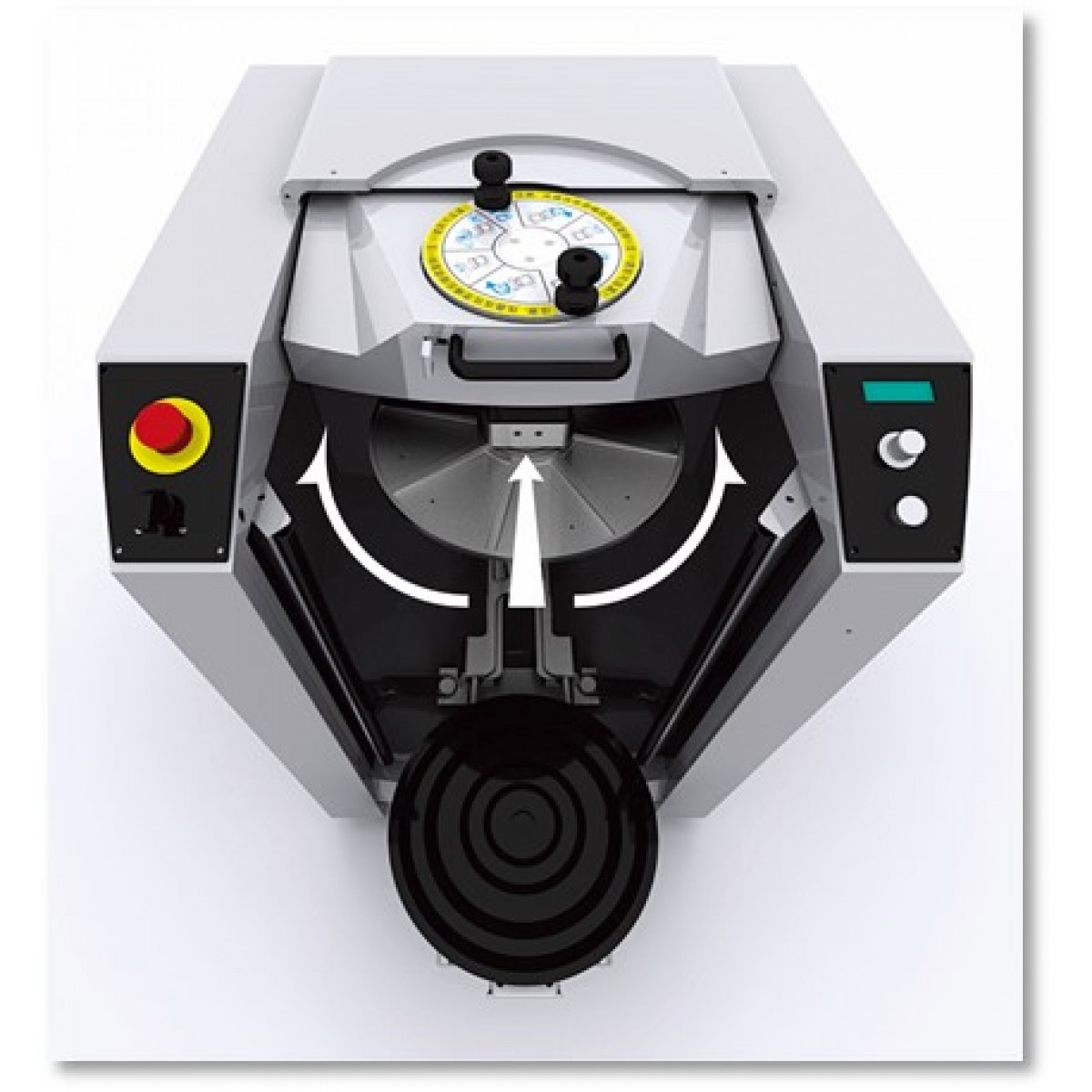 Santint G36 Manual Clamp Gyroscopic Mixer - Gyroscopic - Paint Mixing ...